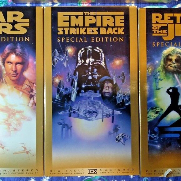 Star Wars | Media | Star Wars Trilogy Special Edition Vhs Box Set 997 ...